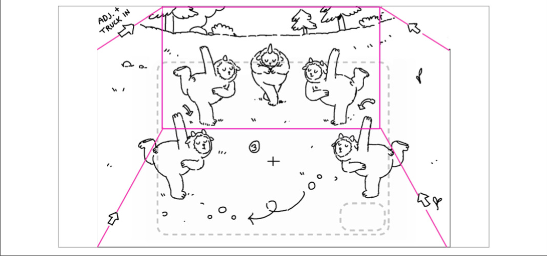 A Cold Front - by Julia Pott - slow motion multitasking