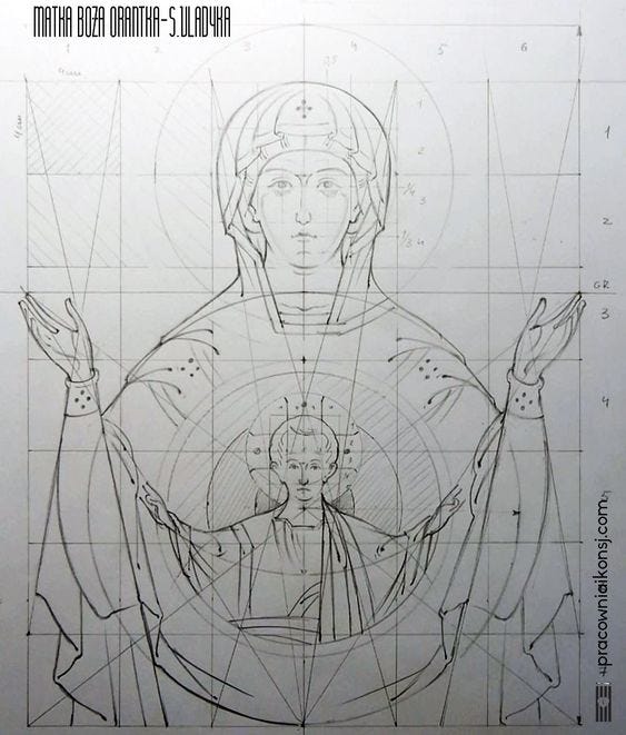 How To Draw Byzantine Icons