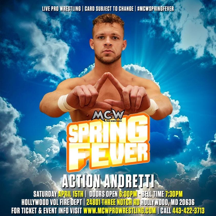 Action Andretti returns to MCW on April 15