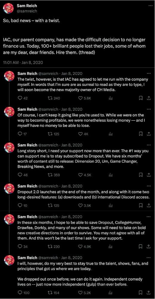 From Dorm Room to Dropout: A History of CollegeHumor