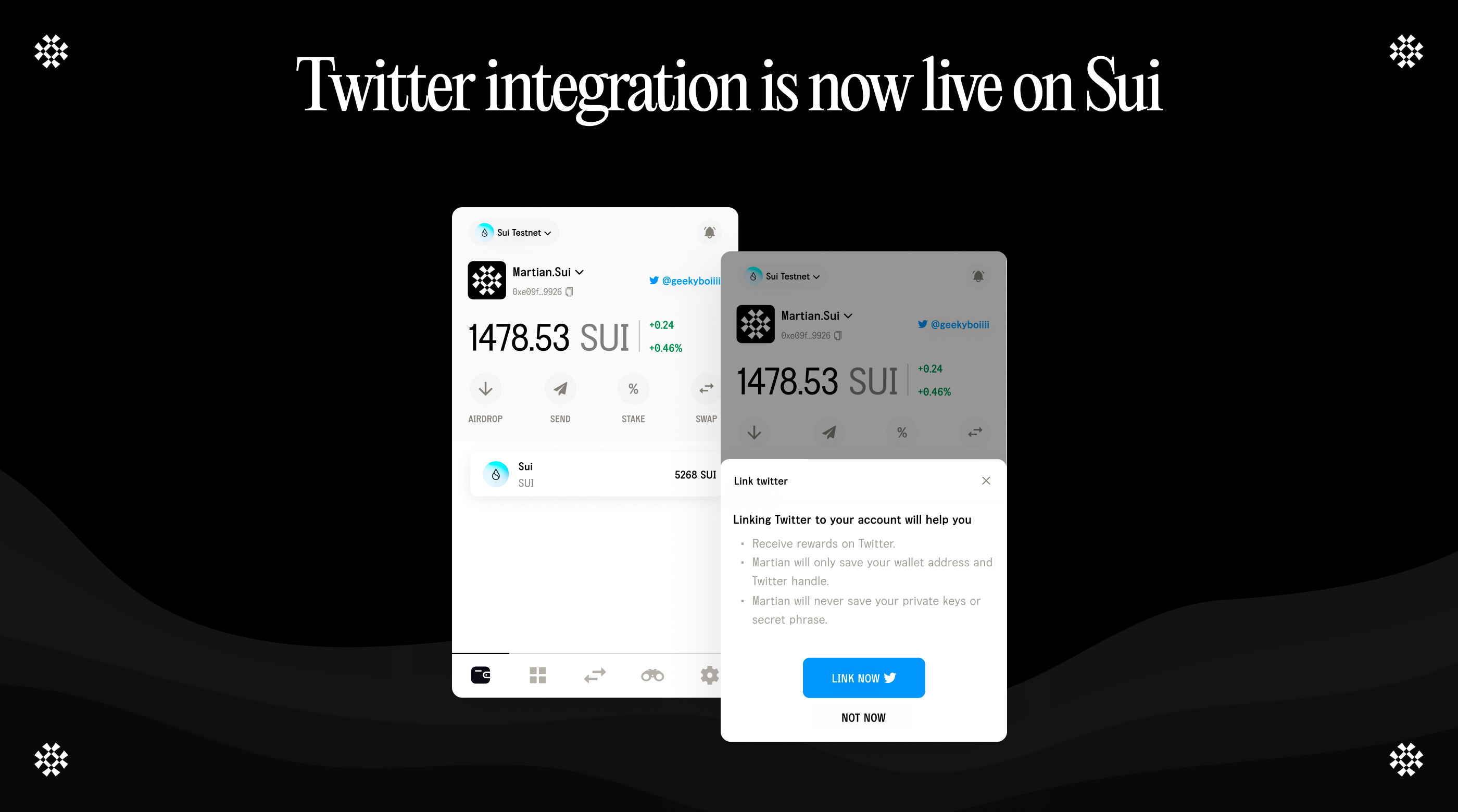 Martian Wallet's In-Built Reward System for Sui: Earn Cash Prizes!