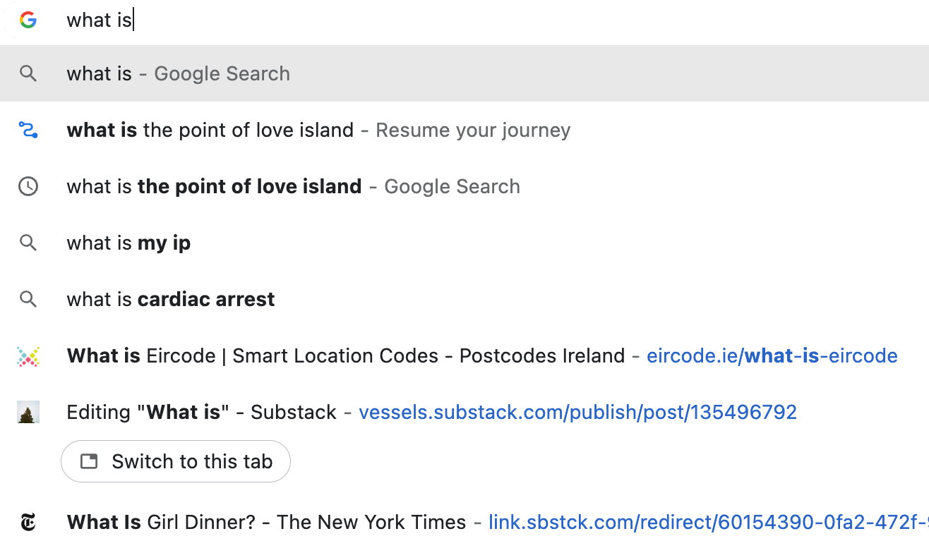 What is, not what if - by Julia Bedell - vessels