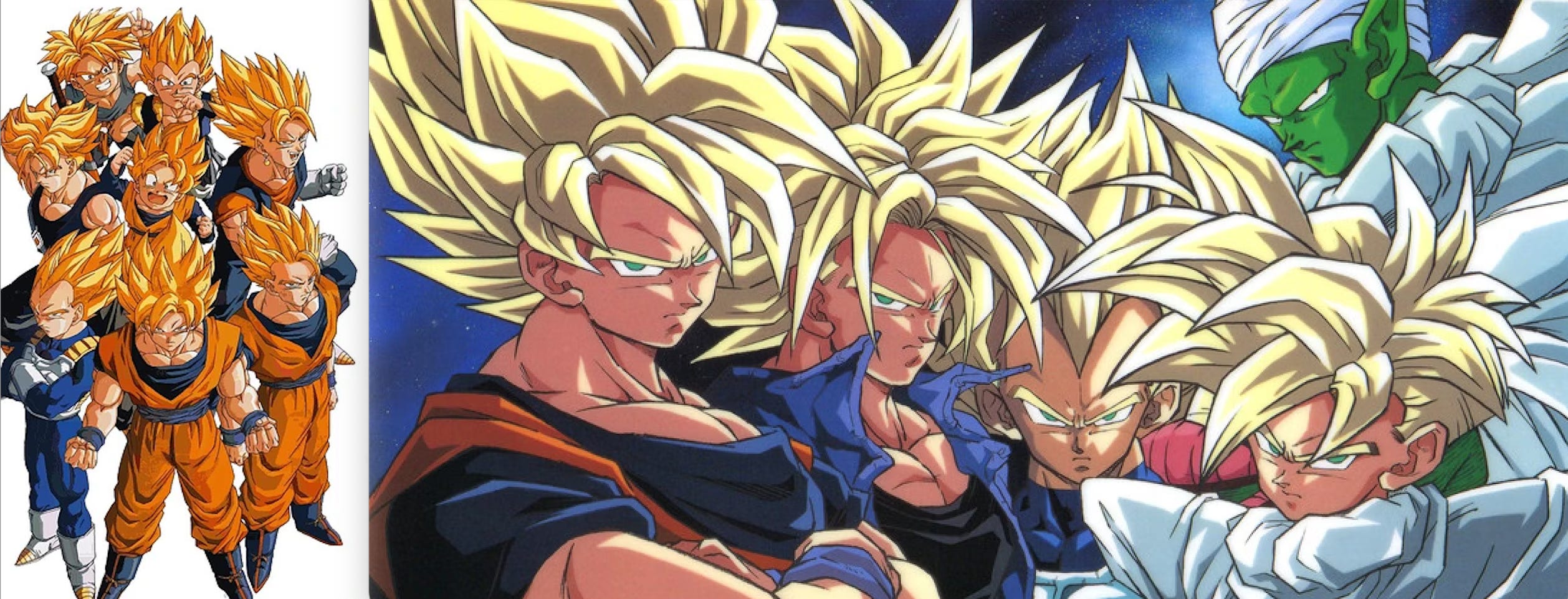 Dragon Ball Z All Super Saiyan Levels