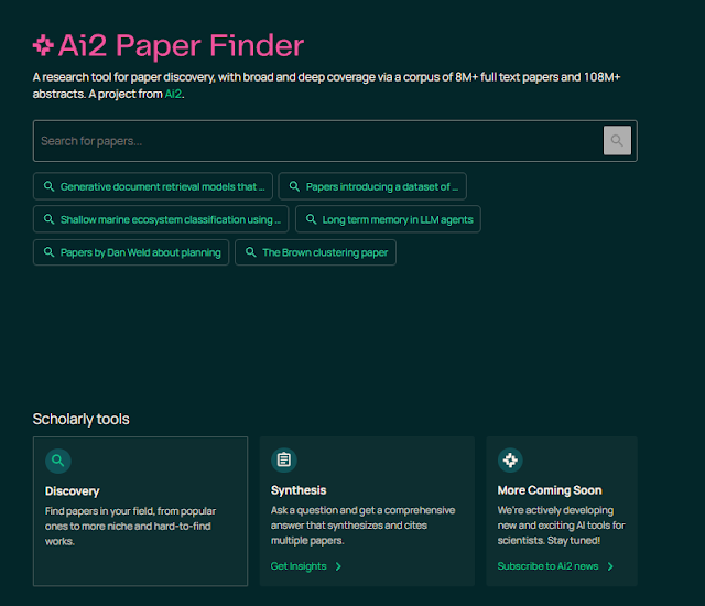 Ai2 Paper Finder and Futurehouse PaperQA2: More transparent Deep Search for Scholars?