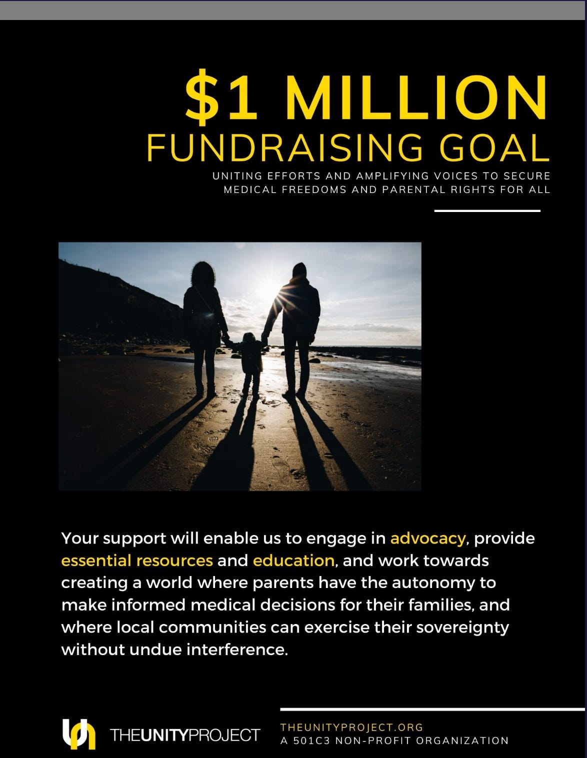 The "Unity Project" Continues! - by Robert W Malone MD, MS