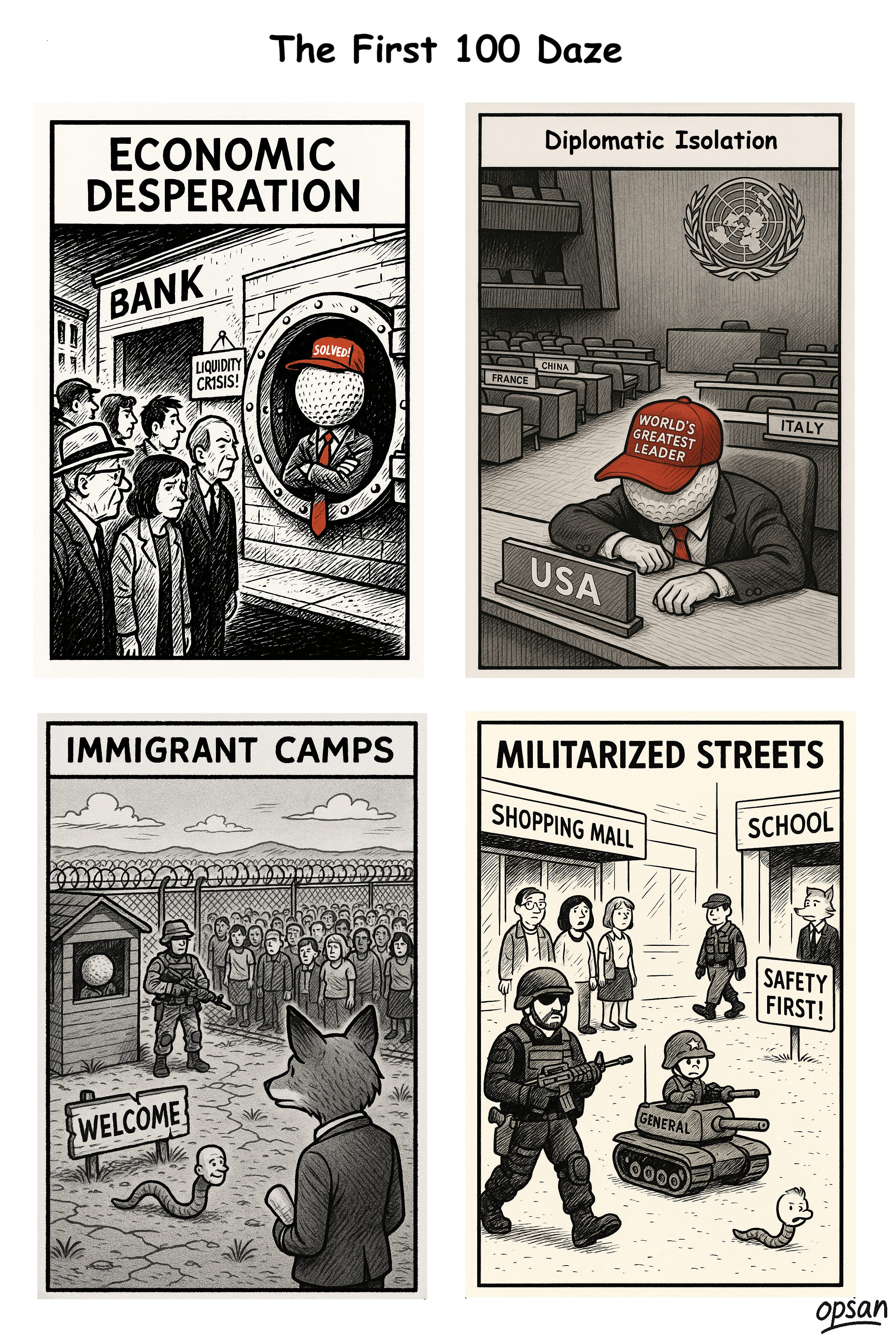 The First 100 Daze - Part 4. - opsan’s Substack