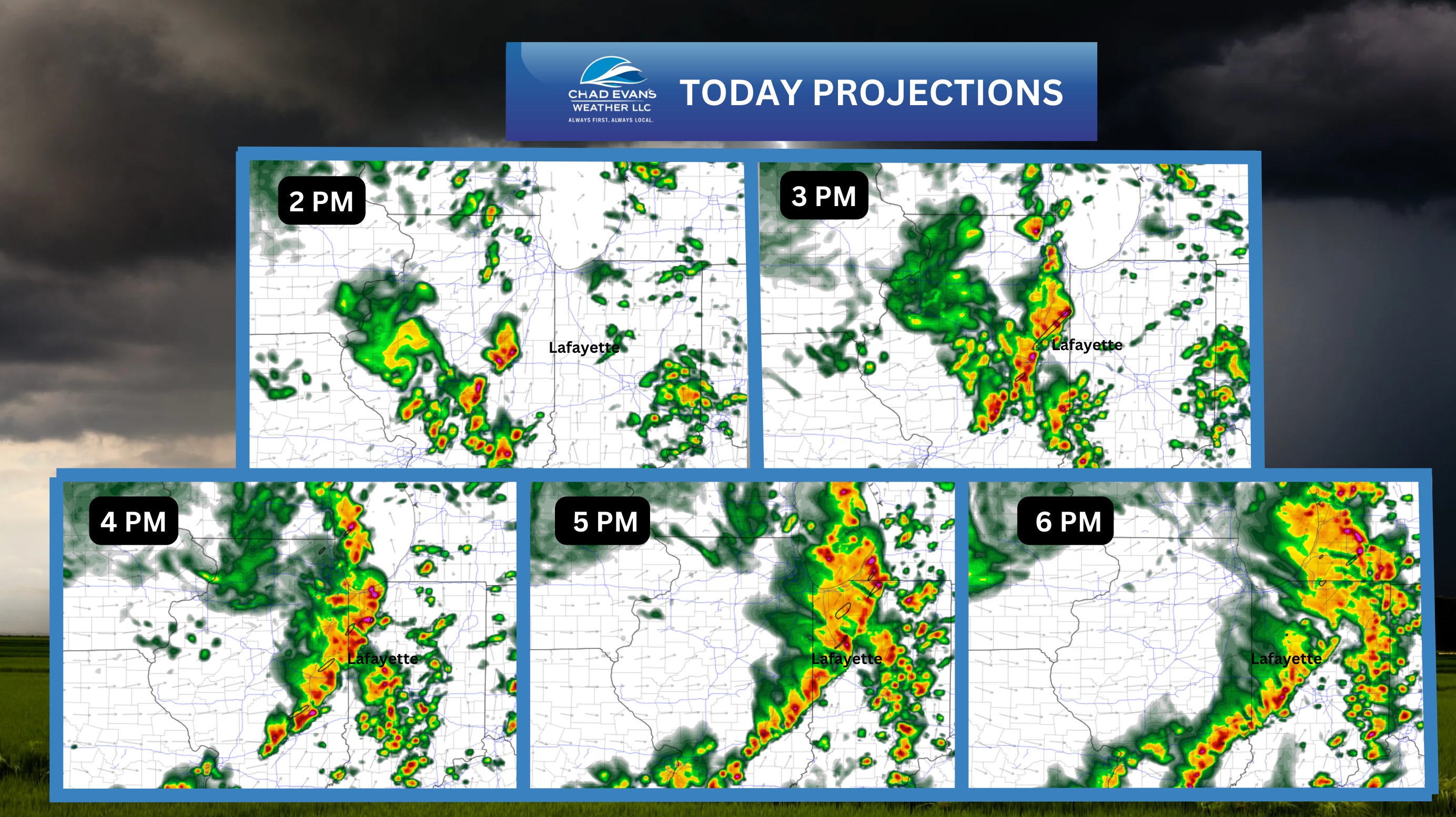 March 30, 1:25 PM Weather Forecast Update: Tracking Severe Weather ...