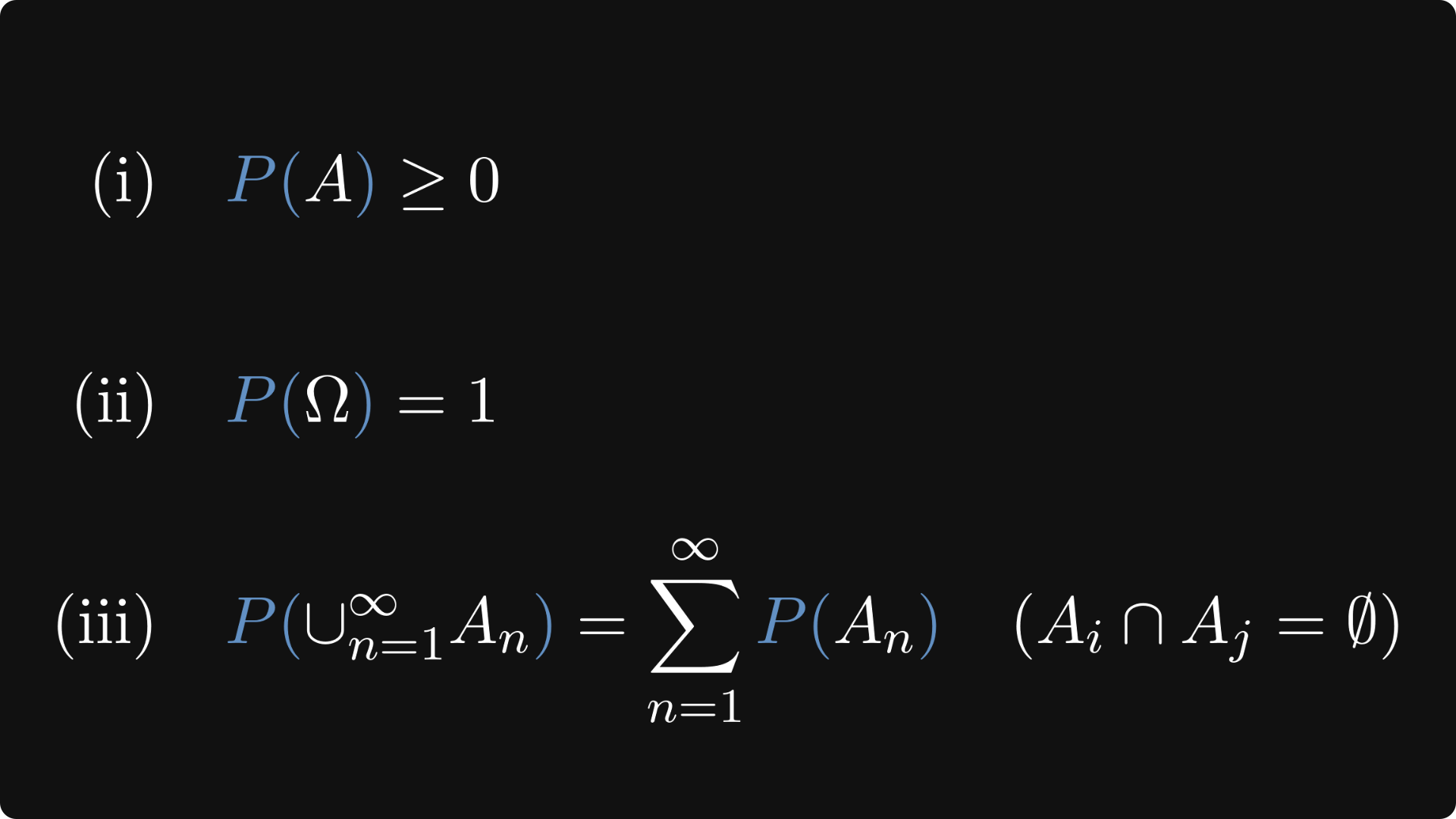 Probabilities, densities, and distributions