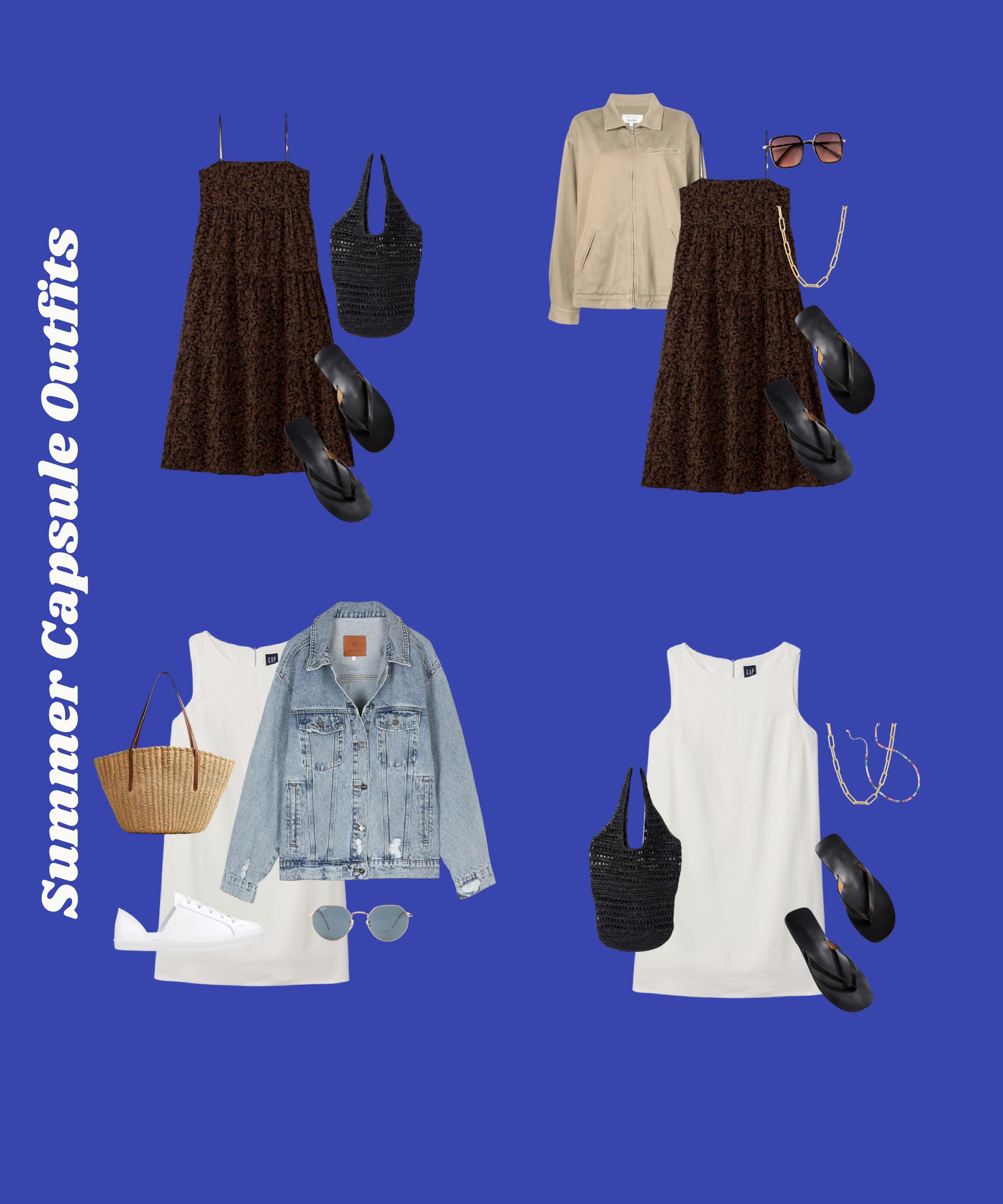 Your Complete Guide to a Easy Summer Capsule Wardrobe for Every Day