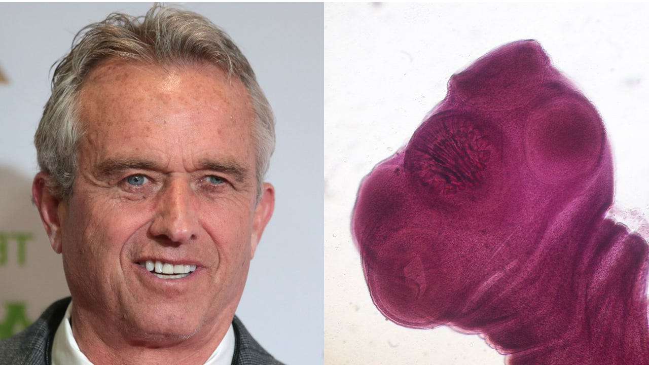 RFK Jr. Names Brain Worm As Running Mate - Letters from God