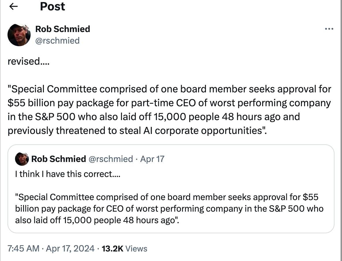 Tesla: Now, It Feels Desperate - Lawrence Fossi’s Substack