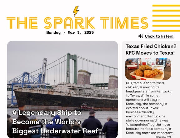 Mar 3, 2025: The Spark Times