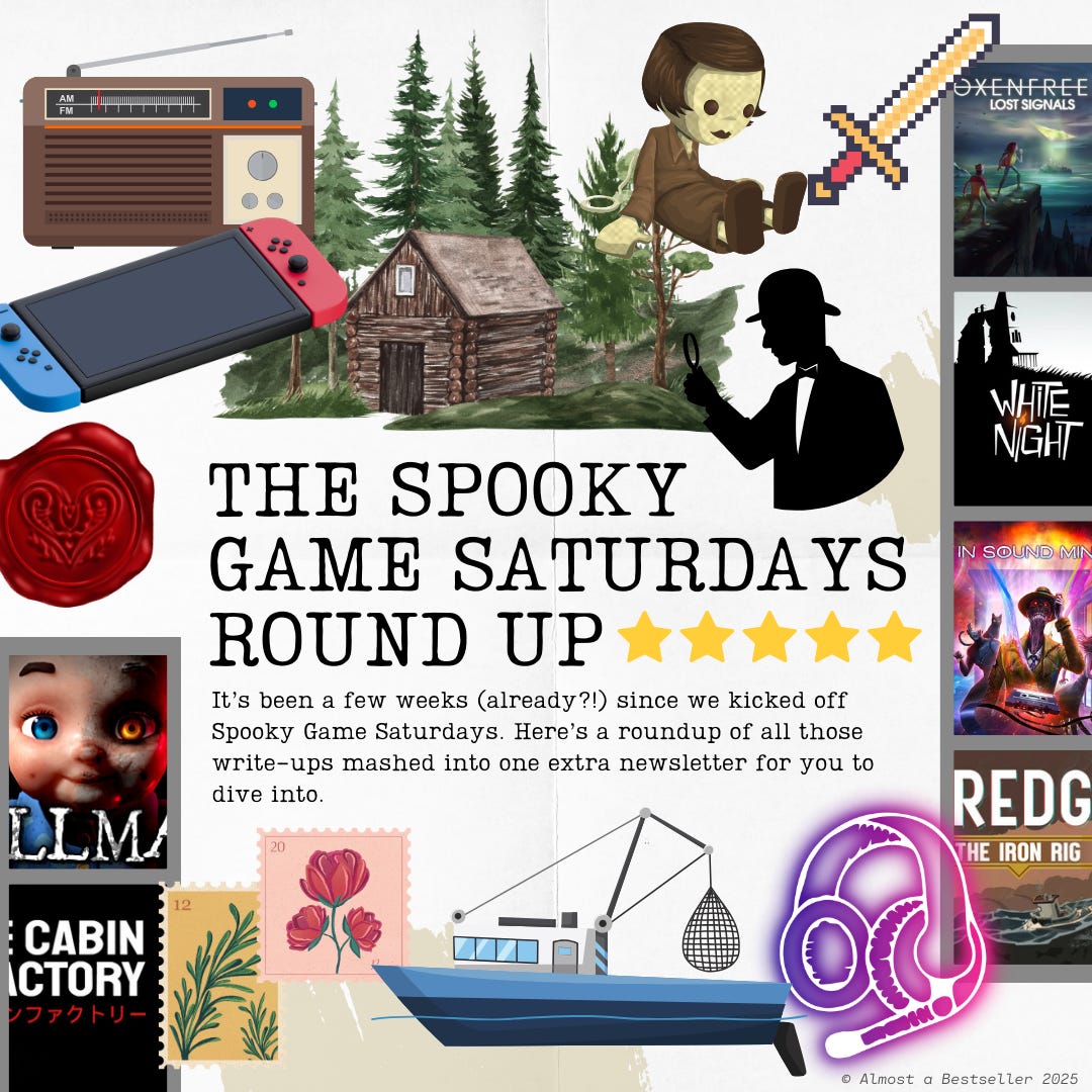 Week in Review #11 | The Spooky Game Saturdays Recap