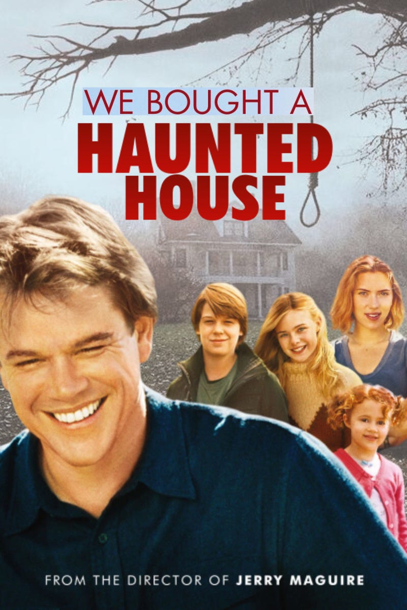 Ladies, Does It Give You the Ick When Your Man Buys a Haunted House?