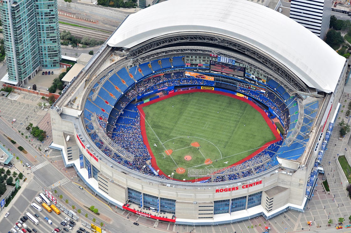 The Rogers Centre Gets A $300 Million Facelift