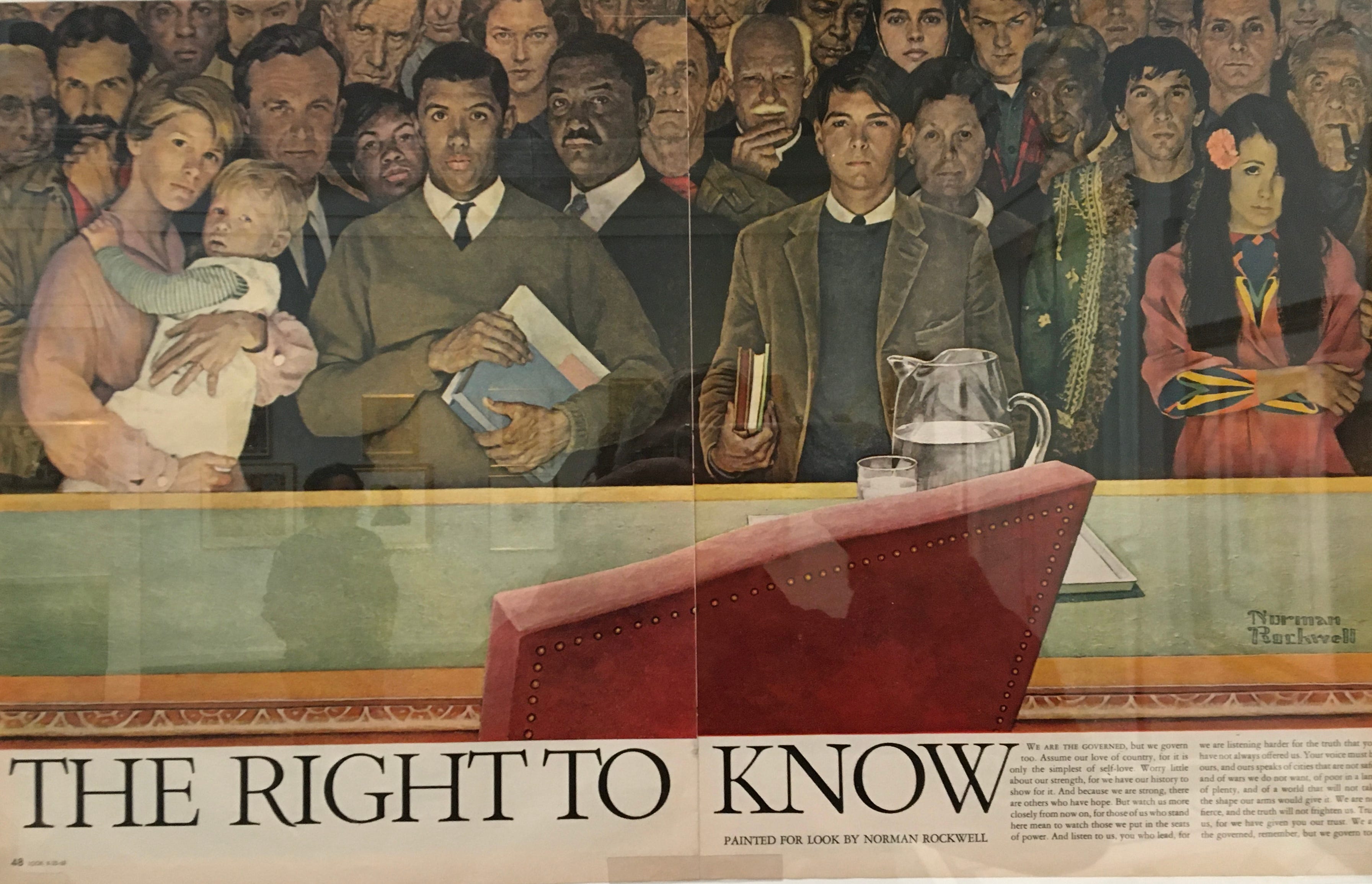 Evolution of Rockwell (Part II) included `The right to know’