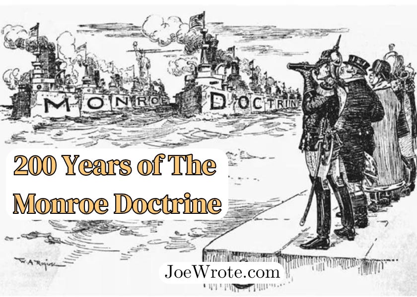 Monroe Doctrine Western Hemisphere