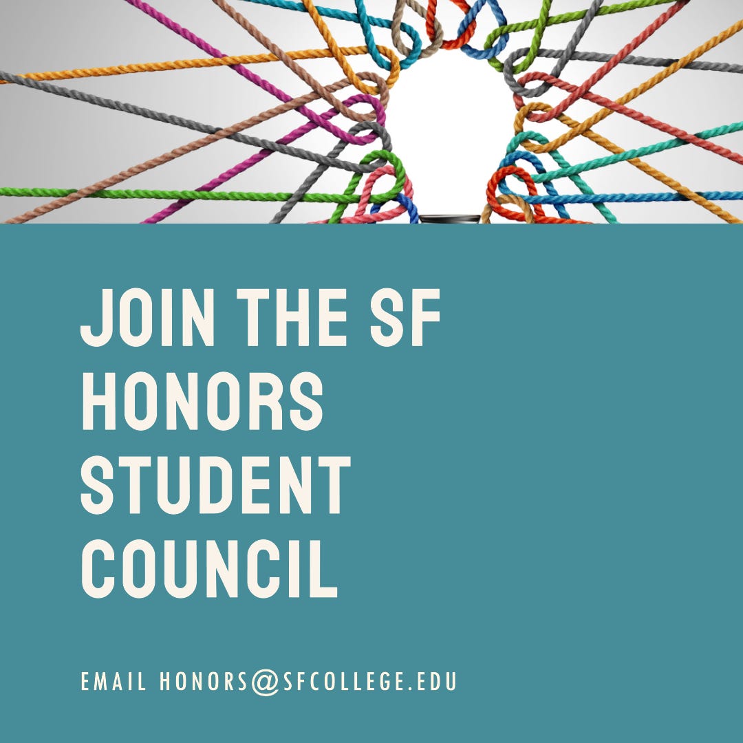 Join the Honors Student Council - by Ryan Keith Join the Honors Student Council - by Ryan Keith