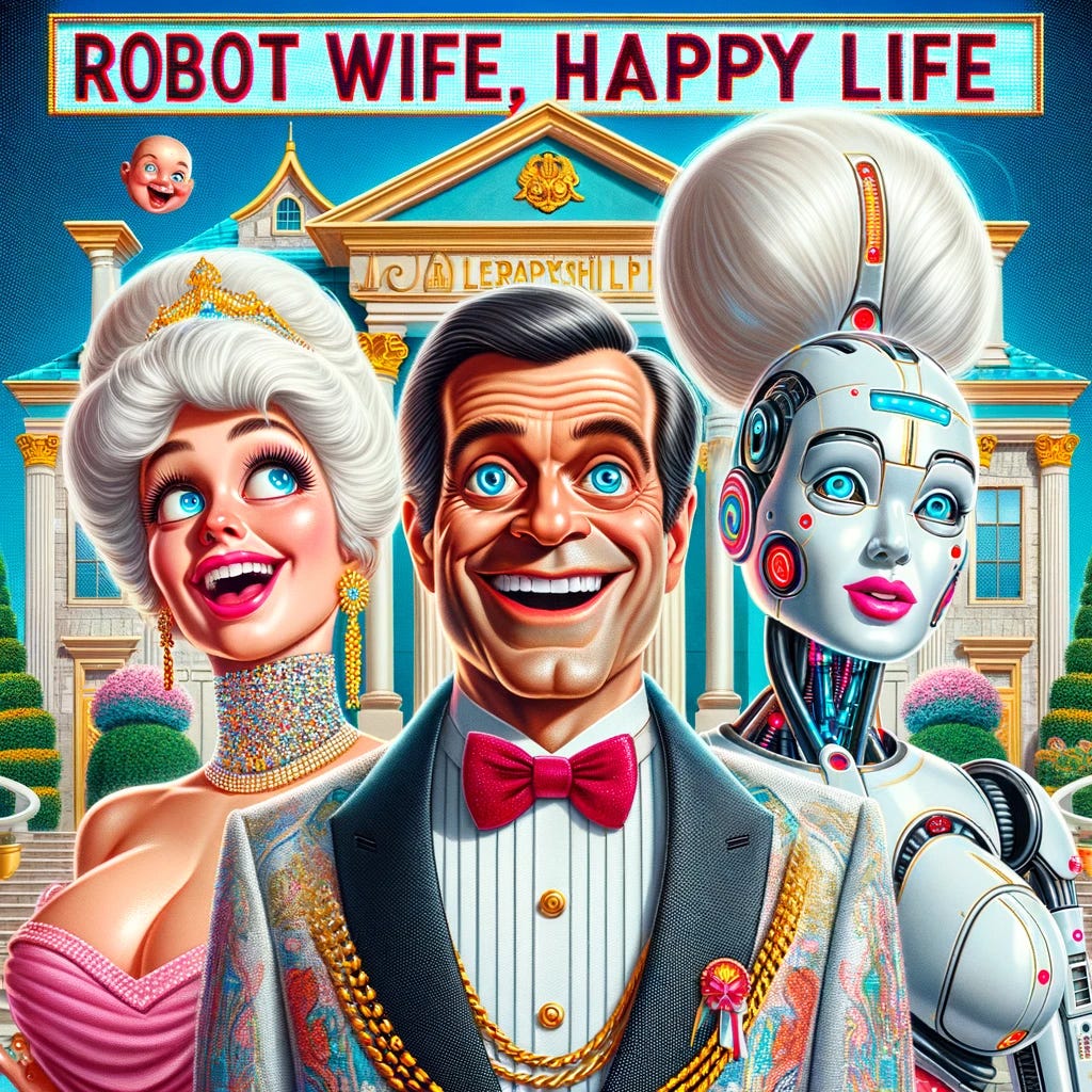 Robot Wife, Happy Life - by Ray Downs - Toxic Lit