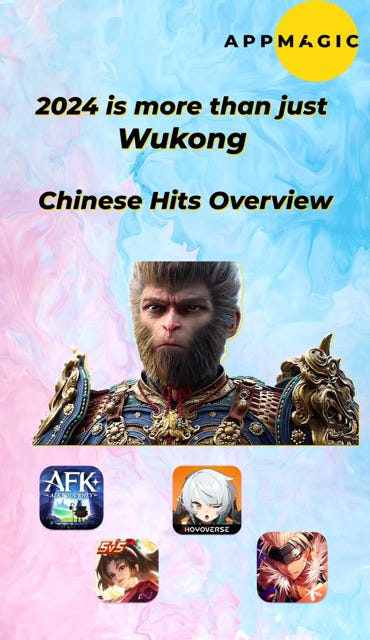 📈 The Rise of Chinese Gaming in 2024 isn't Just Wukong!