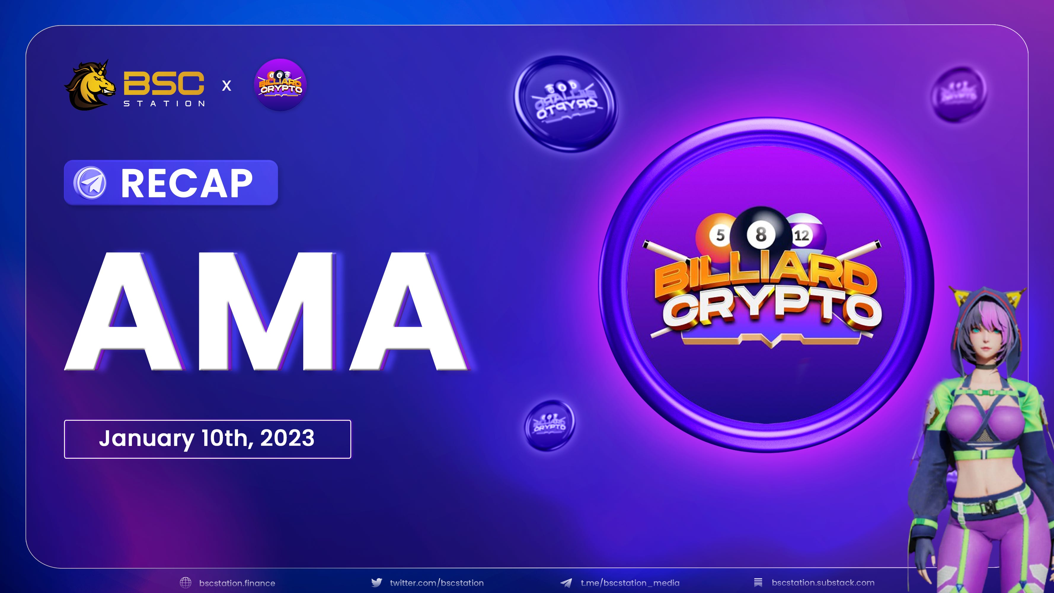 AMA Recap: BSCStation x BilliardCrypto - BSCS Newsletter