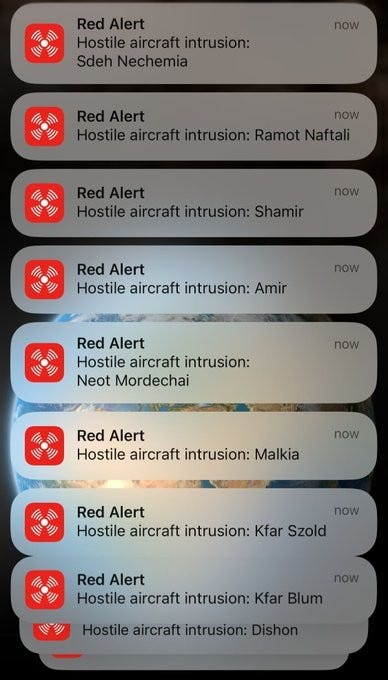 HizbAllah Signals Its Desire for Peace by Firing Off 250+ Rockets