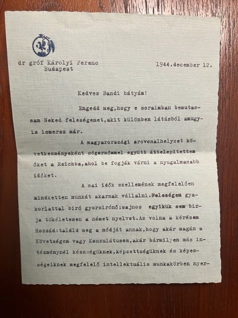 Nazi letters & photos - by Katharine Gerbner