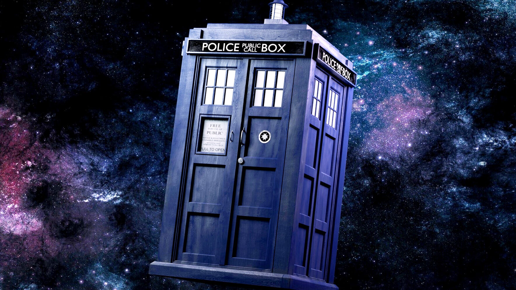 Dr Who Inside Tardis Wallpaper