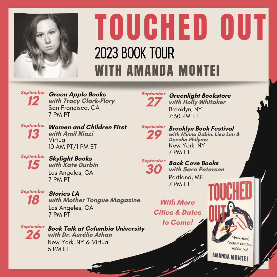 Touched Out Tour Dates! - by Amanda Montei - Mad Woman