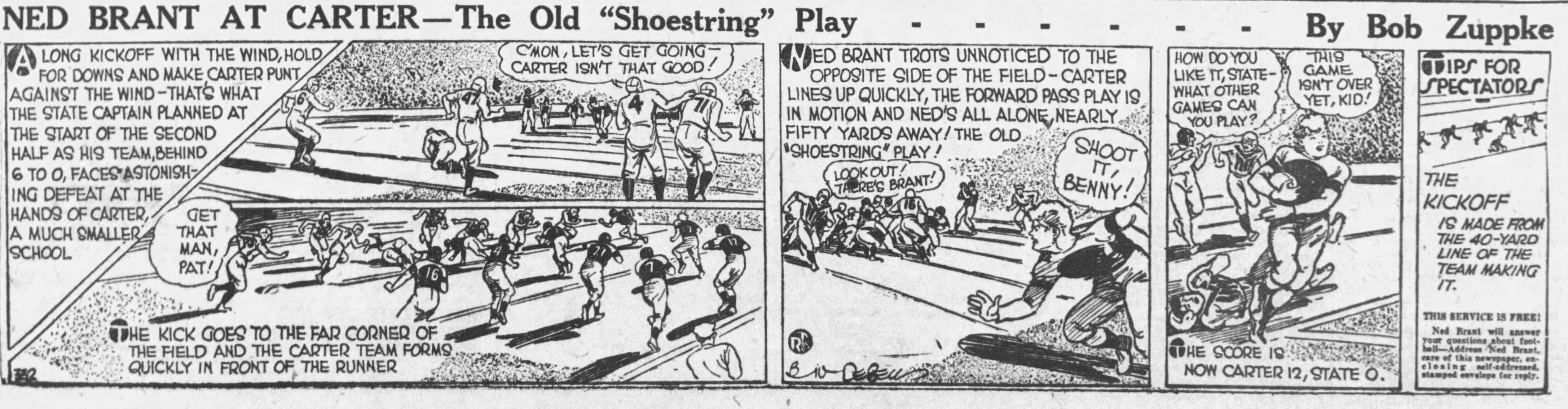 Today's Tidbit... Football On A Shoestring Play