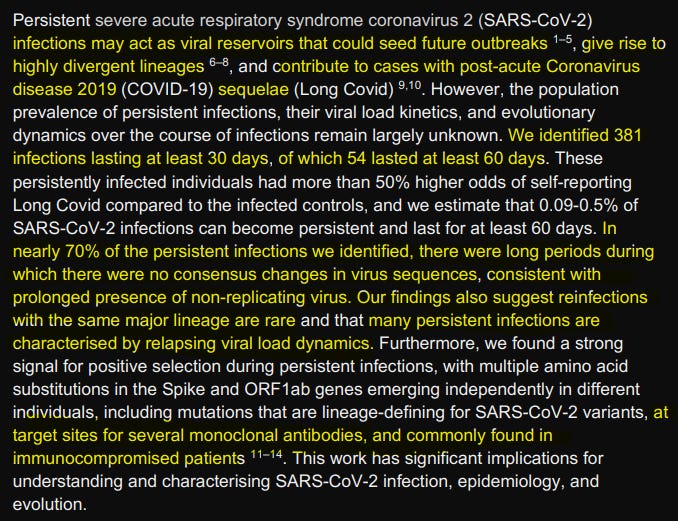 Persistent SARS-CoV-2 infections are more common