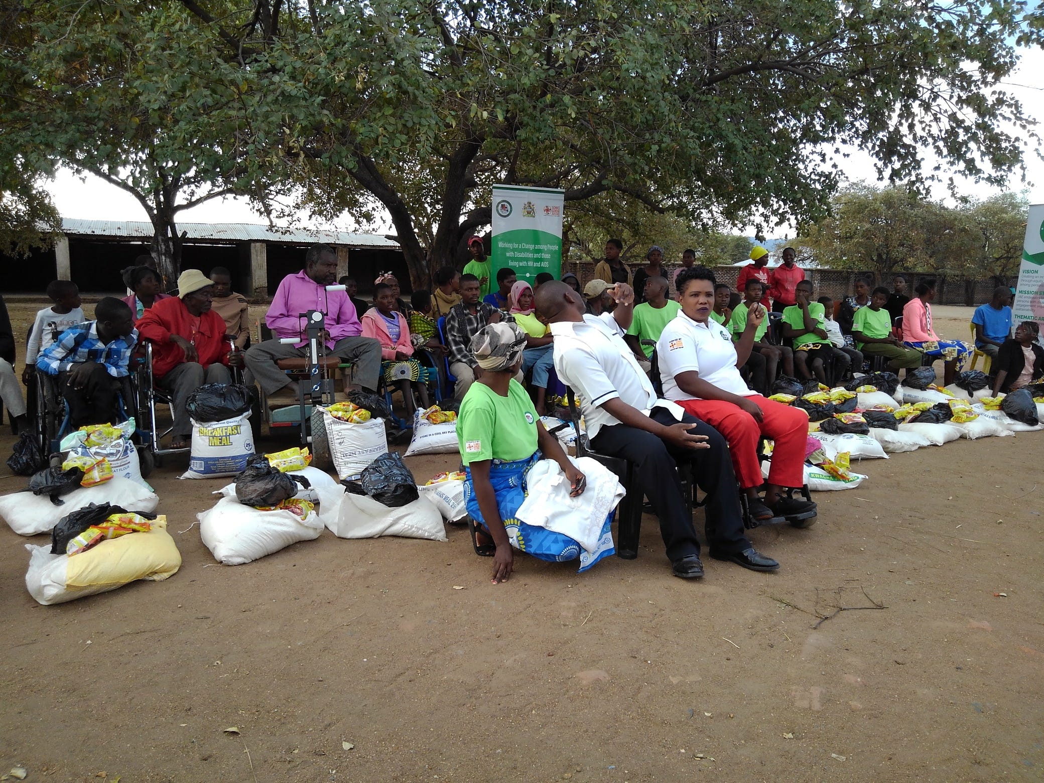 Charis, Joy give relief to Machinga's elderly, disabled