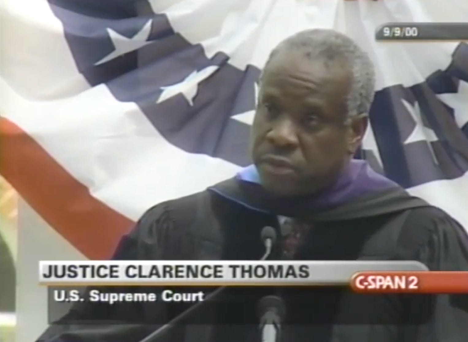 What happened after Justice Thomas threatened to leave the Supreme Court