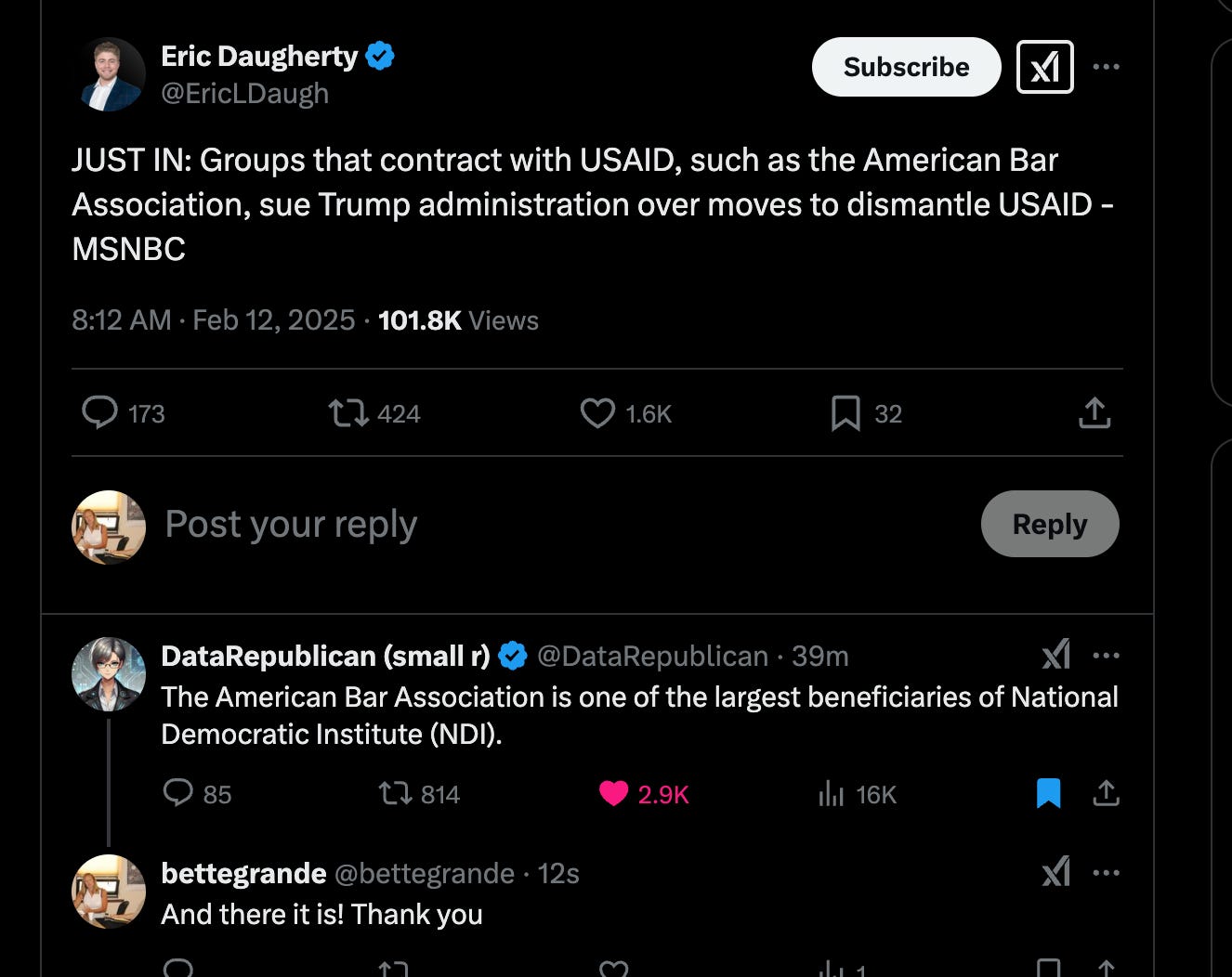 Update to the Connecting Some Dots Post