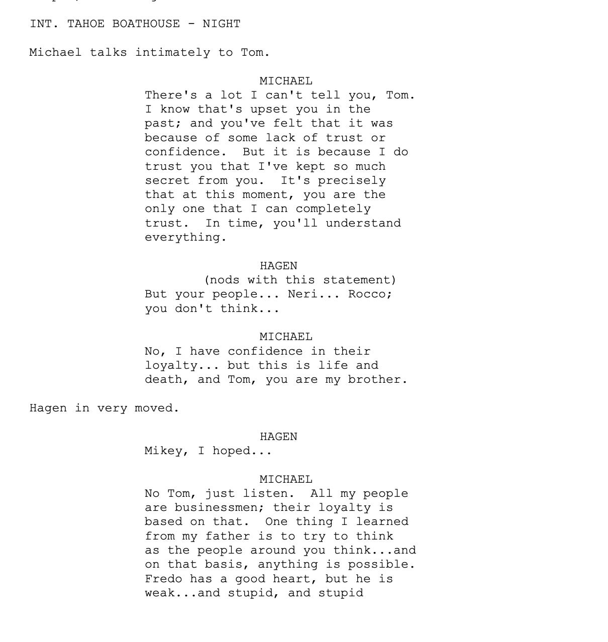 Who Killed The Hooker In The Godfather Part II? An Investigation.