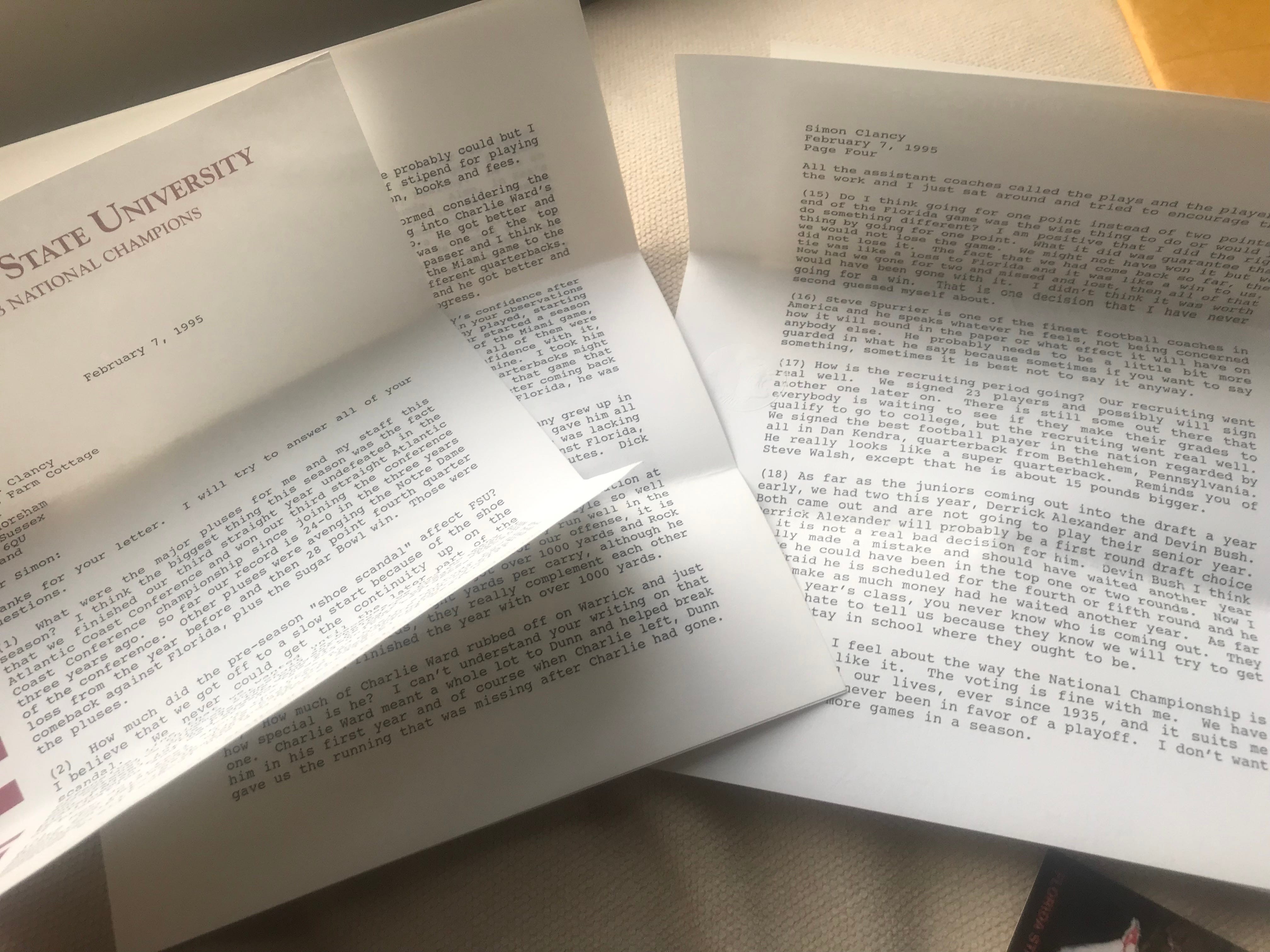 The Bowden Letters - The Read Optional