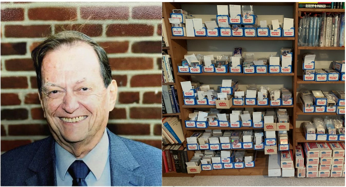 Ways of Life: He chased bad guys and collected baseball cards