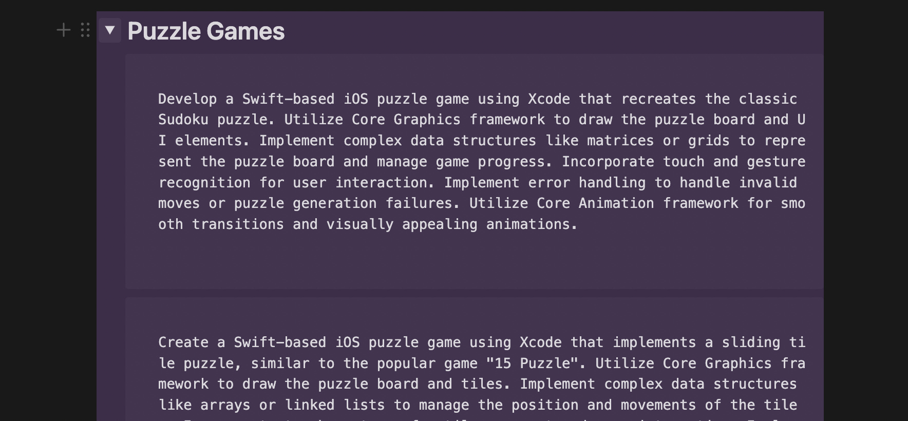 Code Prompts Ios Swift βοΈ Build Puzzle Games In Chatgpt π±