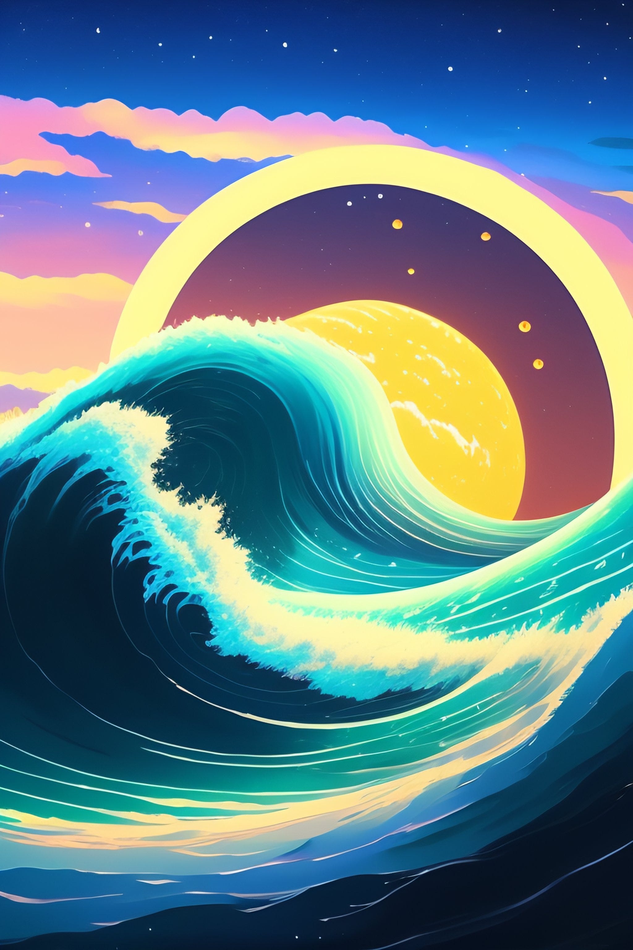 Ocean Waves - by Erick Lima - The Transcendentalist