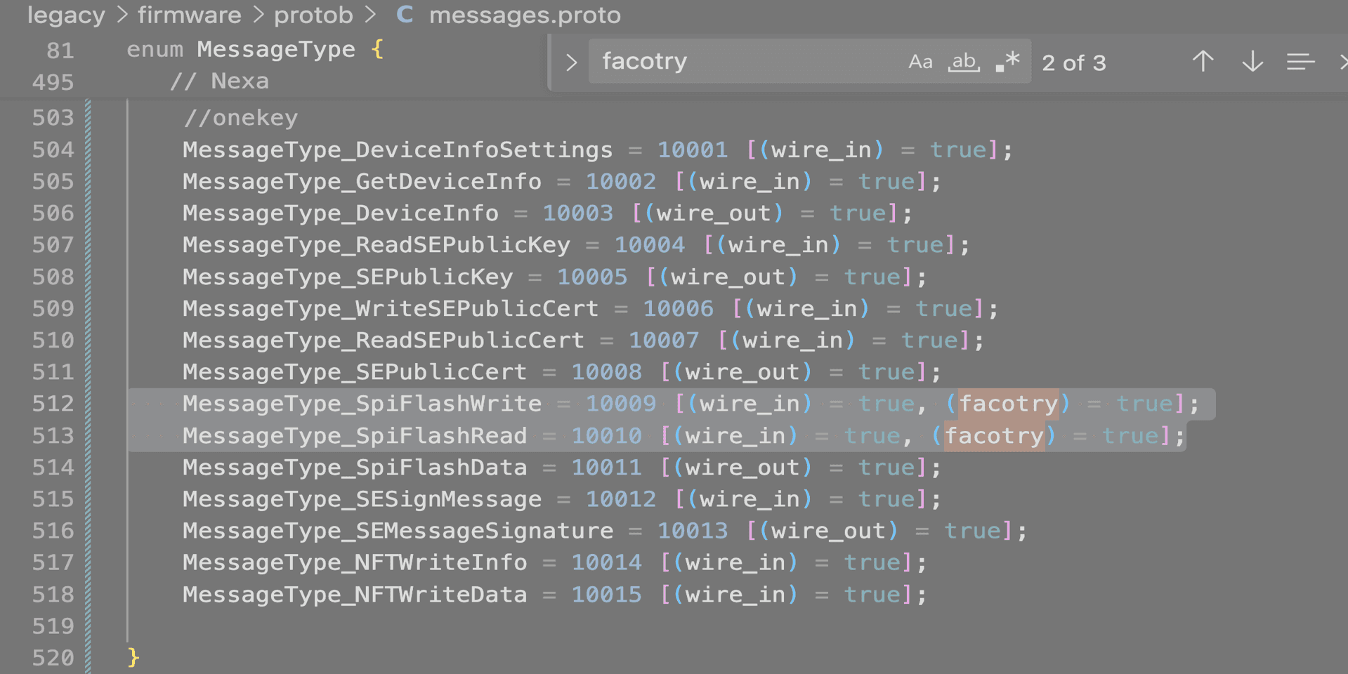 One Key Bug in OneKey Mini