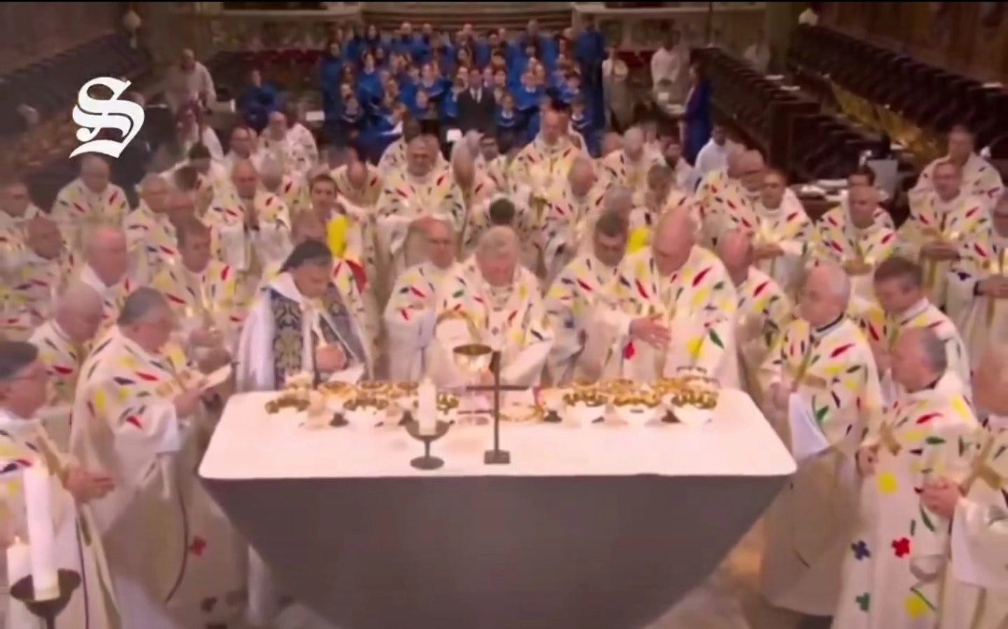 Fr. Mankowski Calculates the Angle - by Leila Marie Lawler