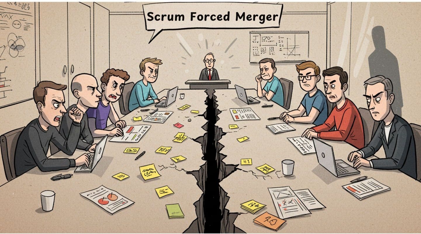 How I Fixed a Broken Merger of Two Scrum Teams?