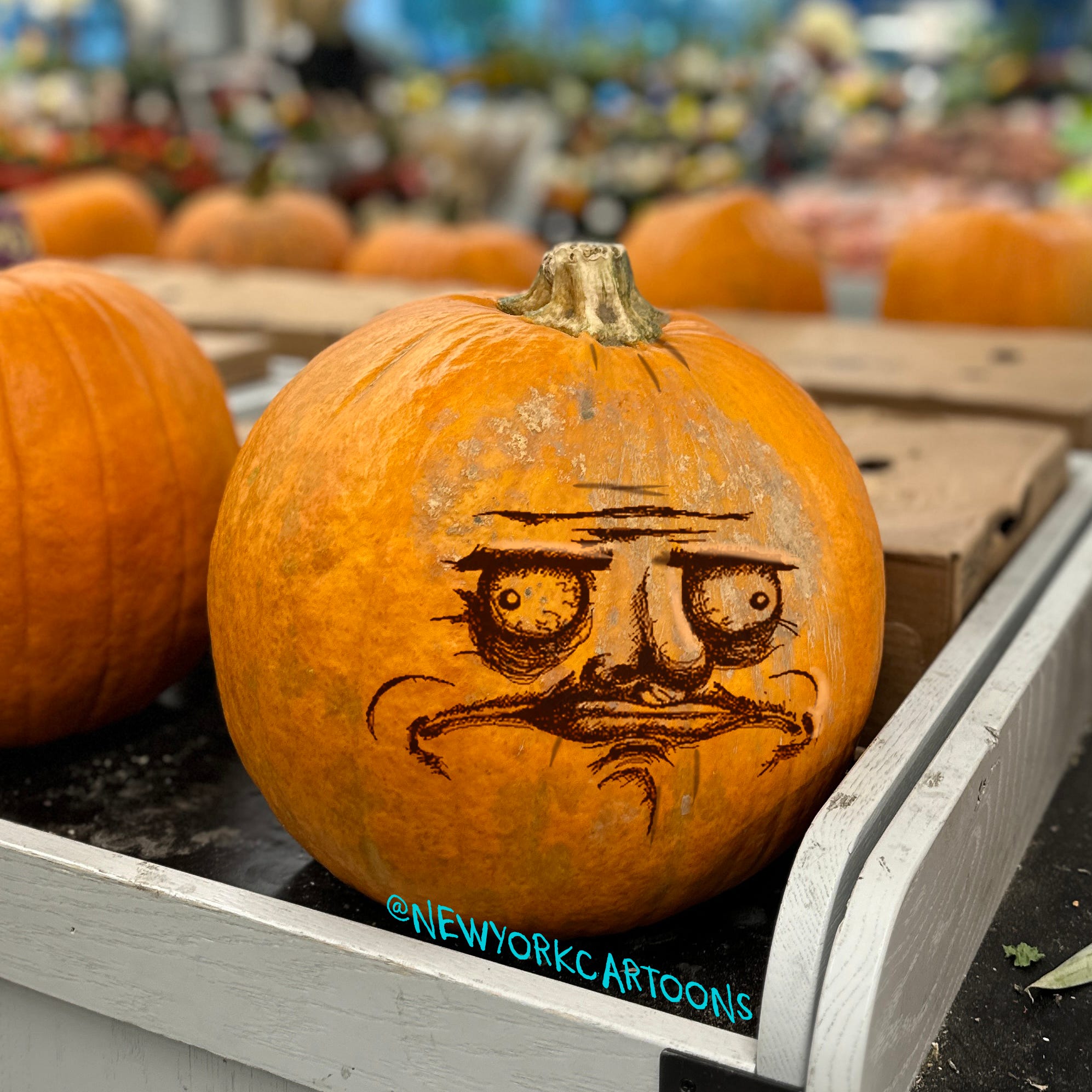 Meme-O-Lanterns - by Jason Chatfield - New York Cartoons