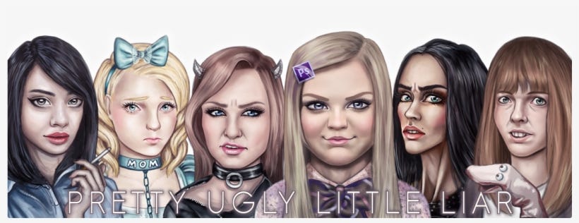 Pretty ugly little liars. - by yulie - default.blog