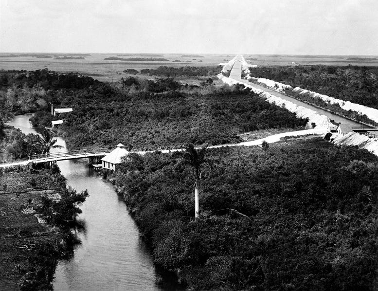 The Miami River Upstream (1896 - 1915) - by Casey Piket