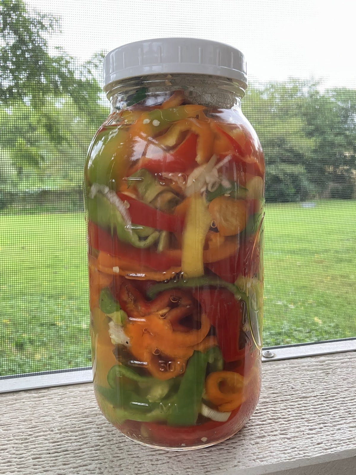 Easy Summer Recipe: Fermented Peppers