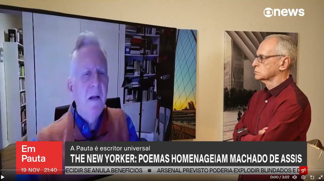 Machado de Assis: A Inspiração por Trás dos Versos de David Lehman