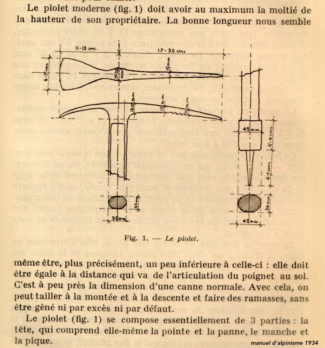 Ice Tool Developments and Innovations (brief)