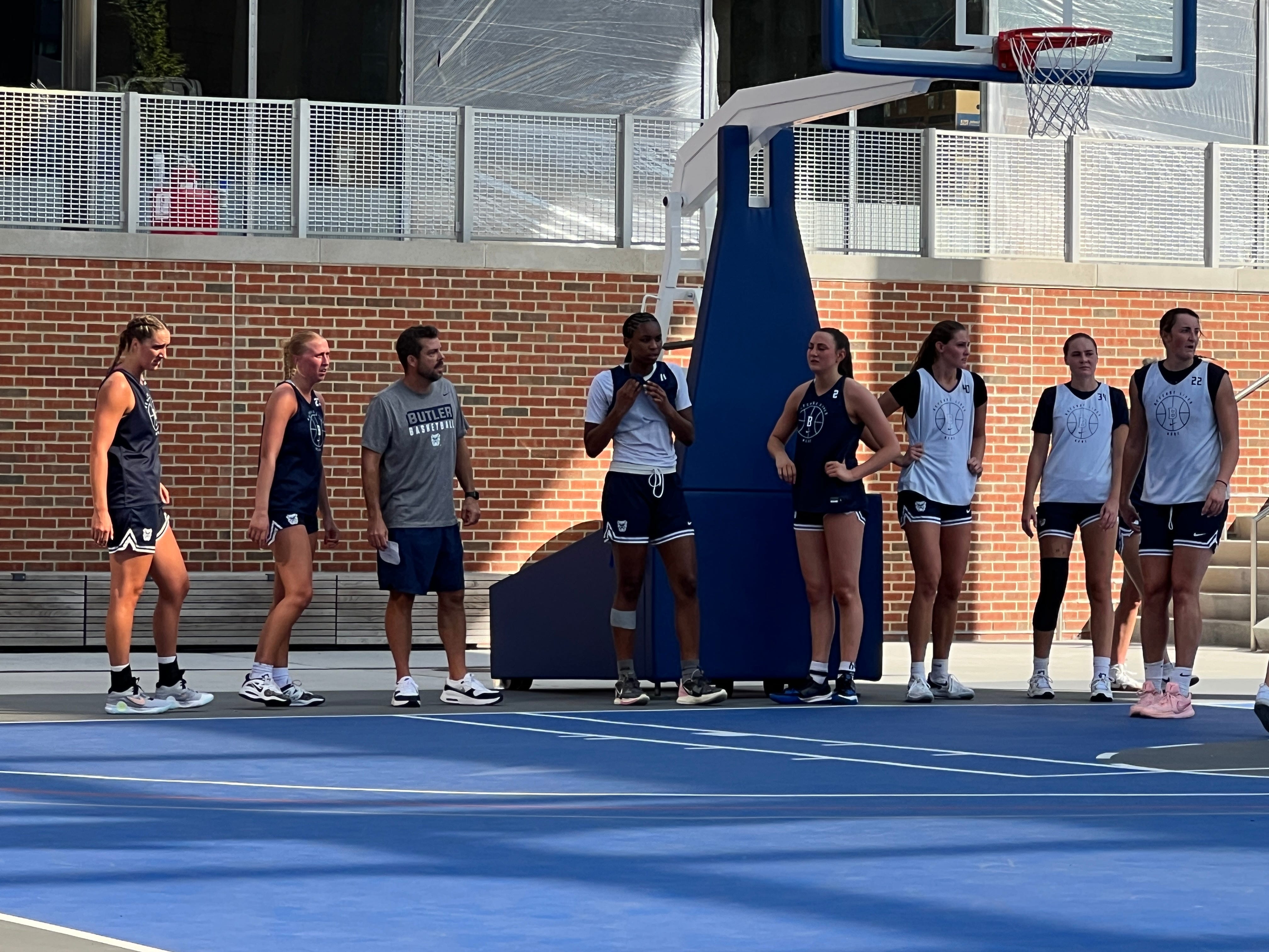 Butler women's basketball holds first team event at Pacers ...