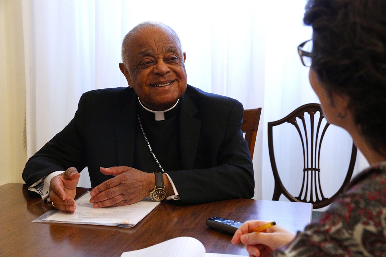Cardinal Gregory sees ‘Dignitas infinita’ as balanced, challenging document